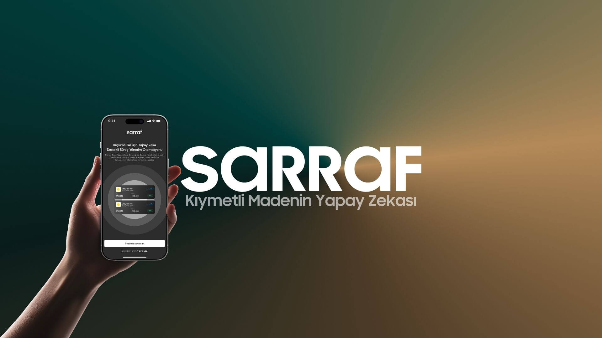 Sarraf - Yapay Zeka Kuyumcusu | Kıymetli Madenin Yapay Zekası